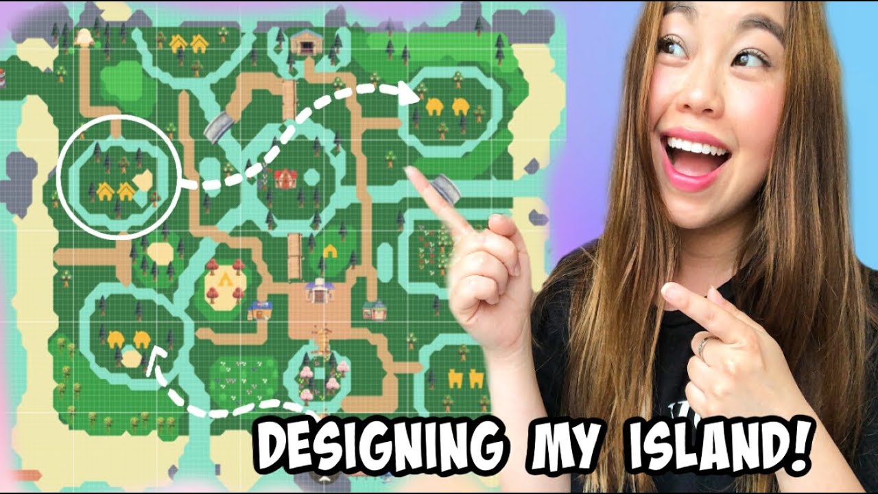 Animal Crossing New Horizons MAP DESIGN (Happy Island Designer) # ...