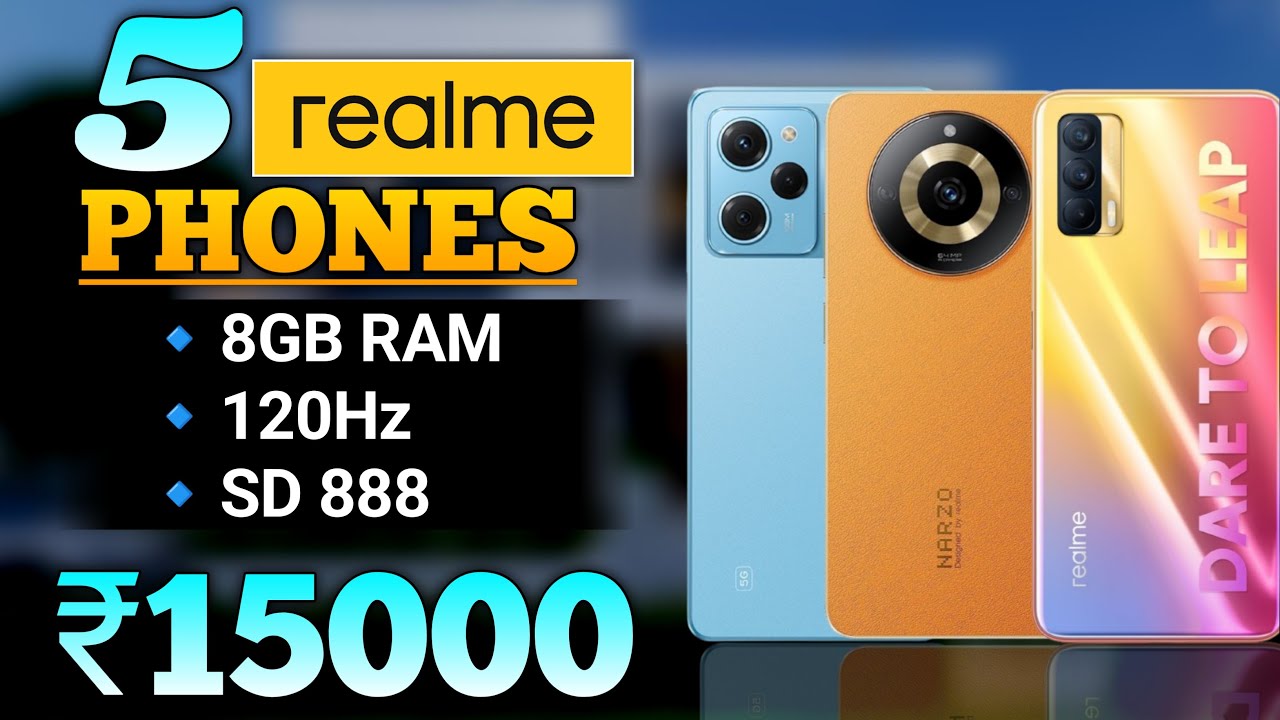 5 Best REALME 5G Phone Under 15000 | Best Realme Phones Under 15000 ...