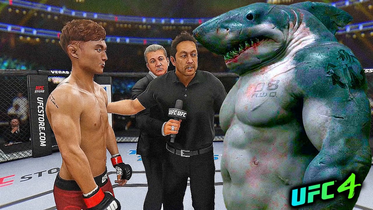 Doo-ho Choi vs. Shark Man (EA sports UFC 4) - YouTube