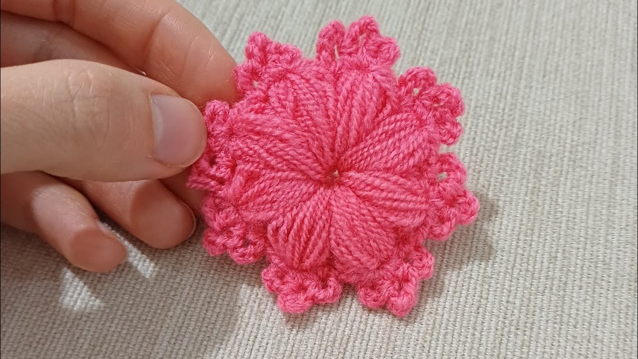 Tığ işi kolay motif örneği 🧶🧵 Easy crochet knitting motif making 🧶 ...