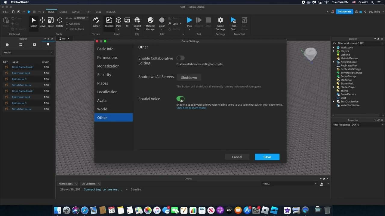 (OUTDATED: I MADE A NEW VERSION) How To Add VC In Your Roblox Game # ...