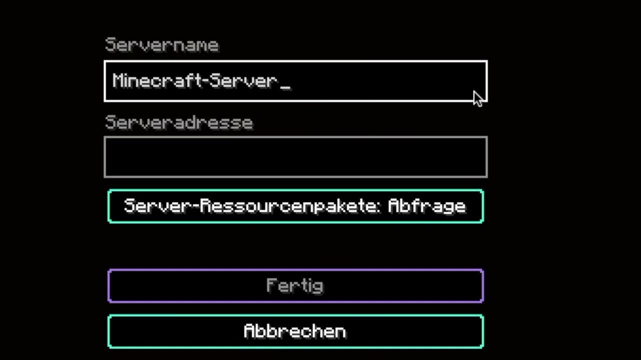Tutorial Server im Minecraft hinzufügen Fc Gabi Minecraft - YouTube