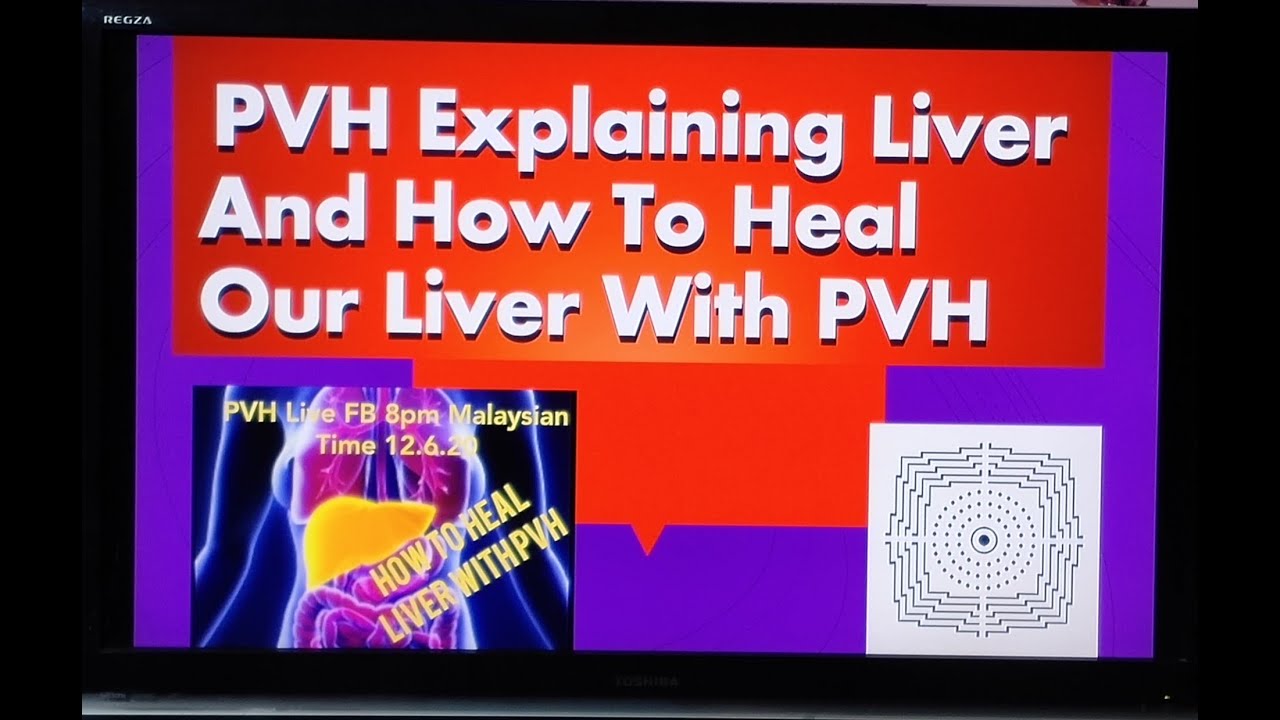 PVH Explaining Liver And Healing With PVH Wand - YouTube