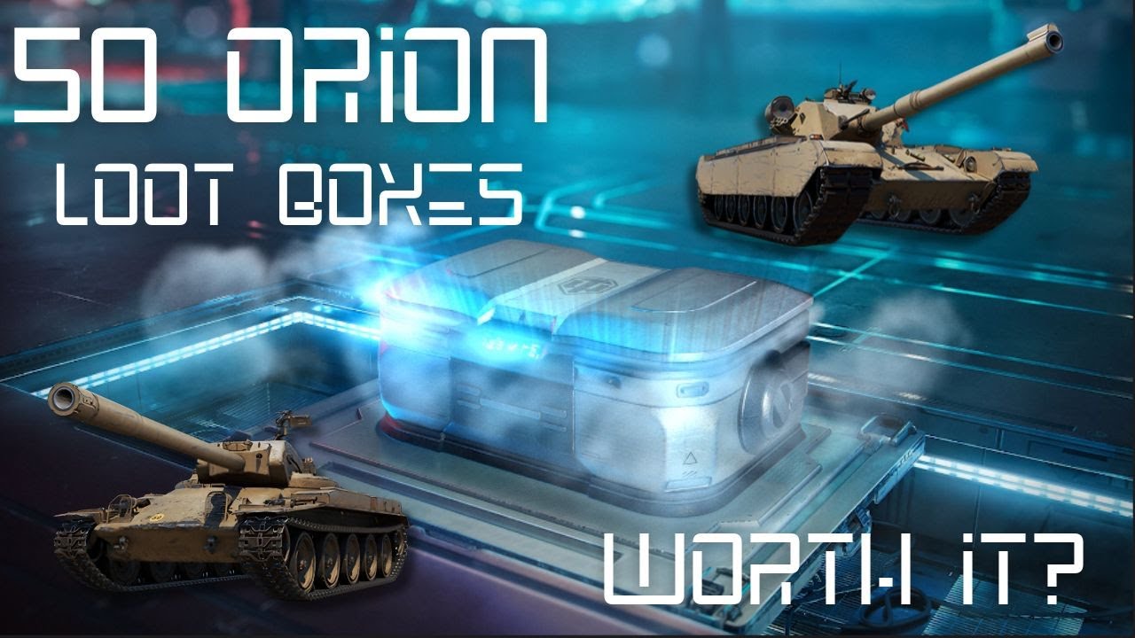 New World of Tanks - Orion Loot Boxes - YouTube