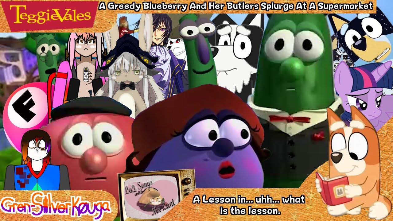 A Greedy Blueberry And Her Butlers Splurge At A Supermarket (Special ...