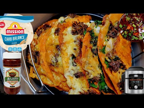 Ninja Foodi Smart Lid JA-LISTO! Low Carb Birria Taco Tuesday Recipe ...
