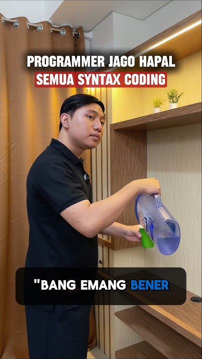 MITOS! Siapa bilang semua programmer hafal semua syntax coding! 🔥 # ...