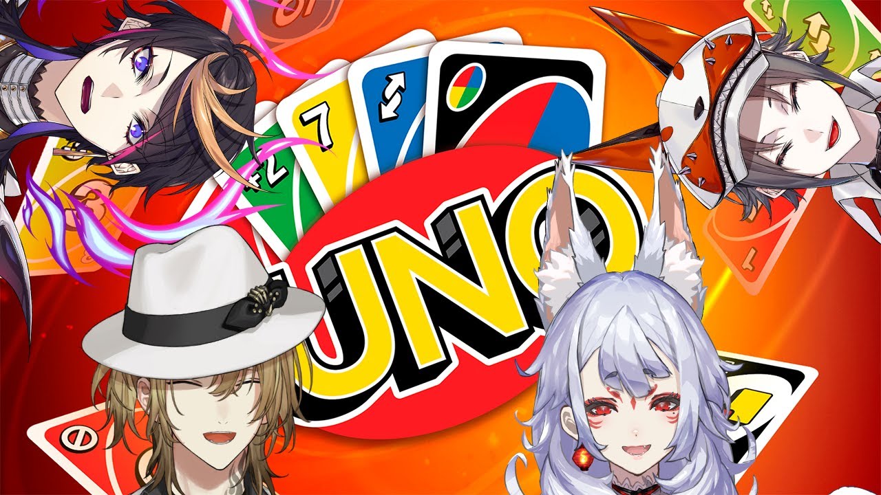【UNO COLLAB】YUNO WITH NINA, MYSTA AND SHU【NIJISANJI EN | Luca Kaneshiro ...