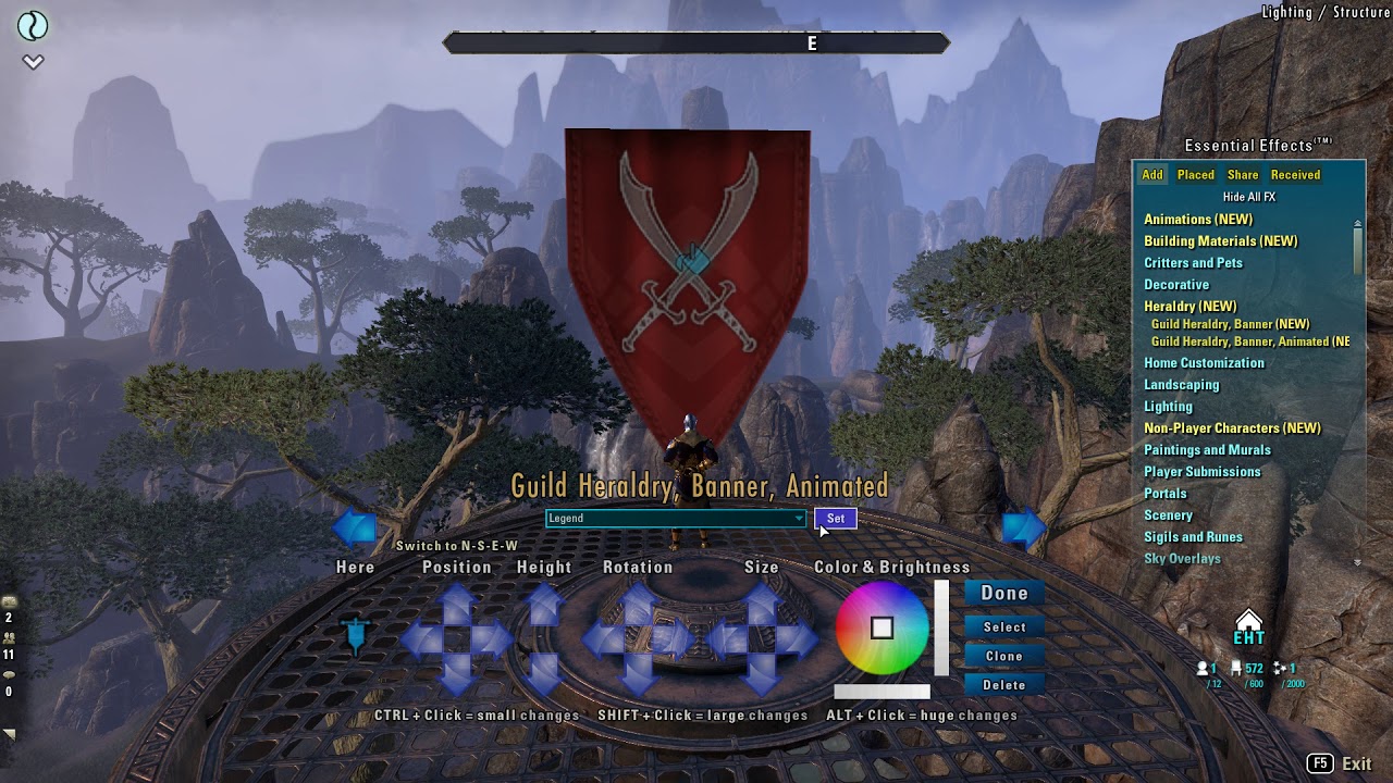 Guild Heraldry with Essential Housing Tools for The Elder Scrolls ...