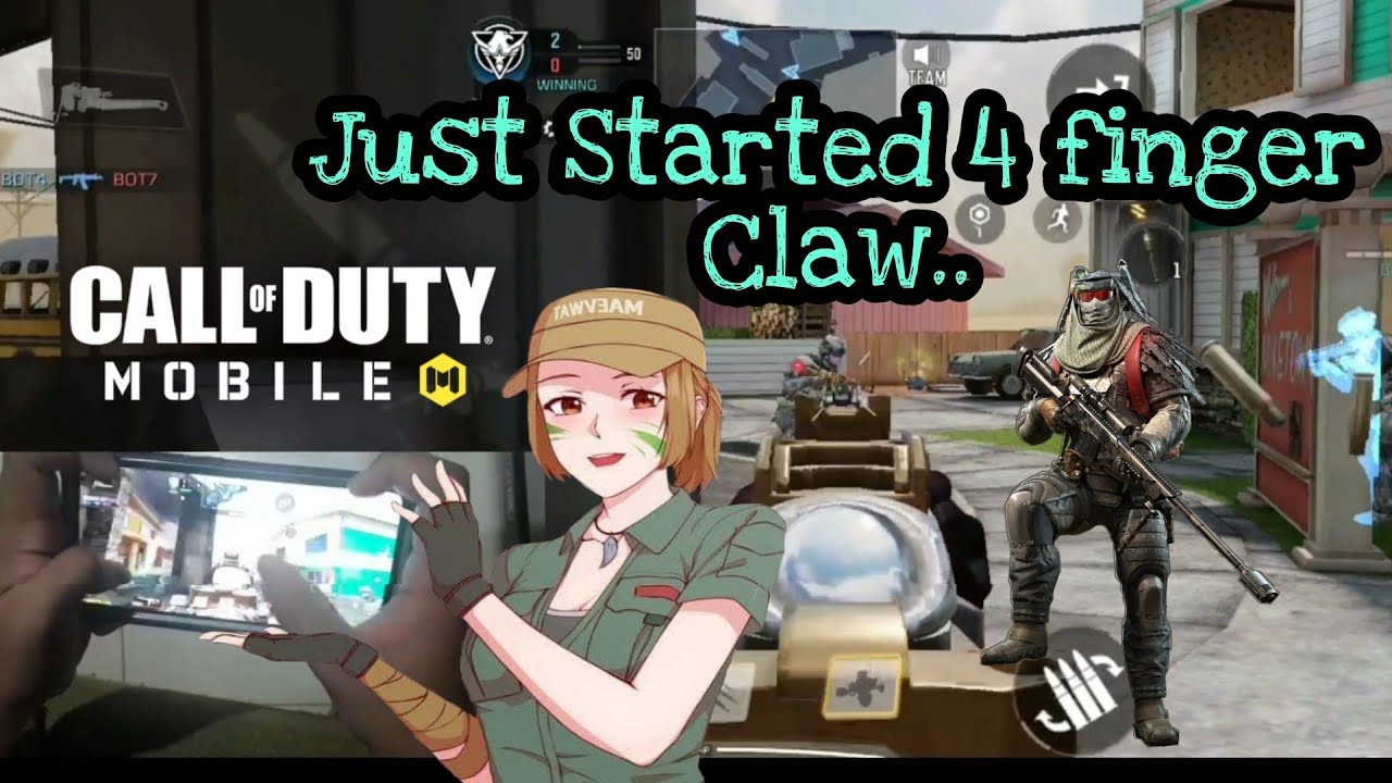 Just started 4 finger Claw.. COD Mobile - YouTube
