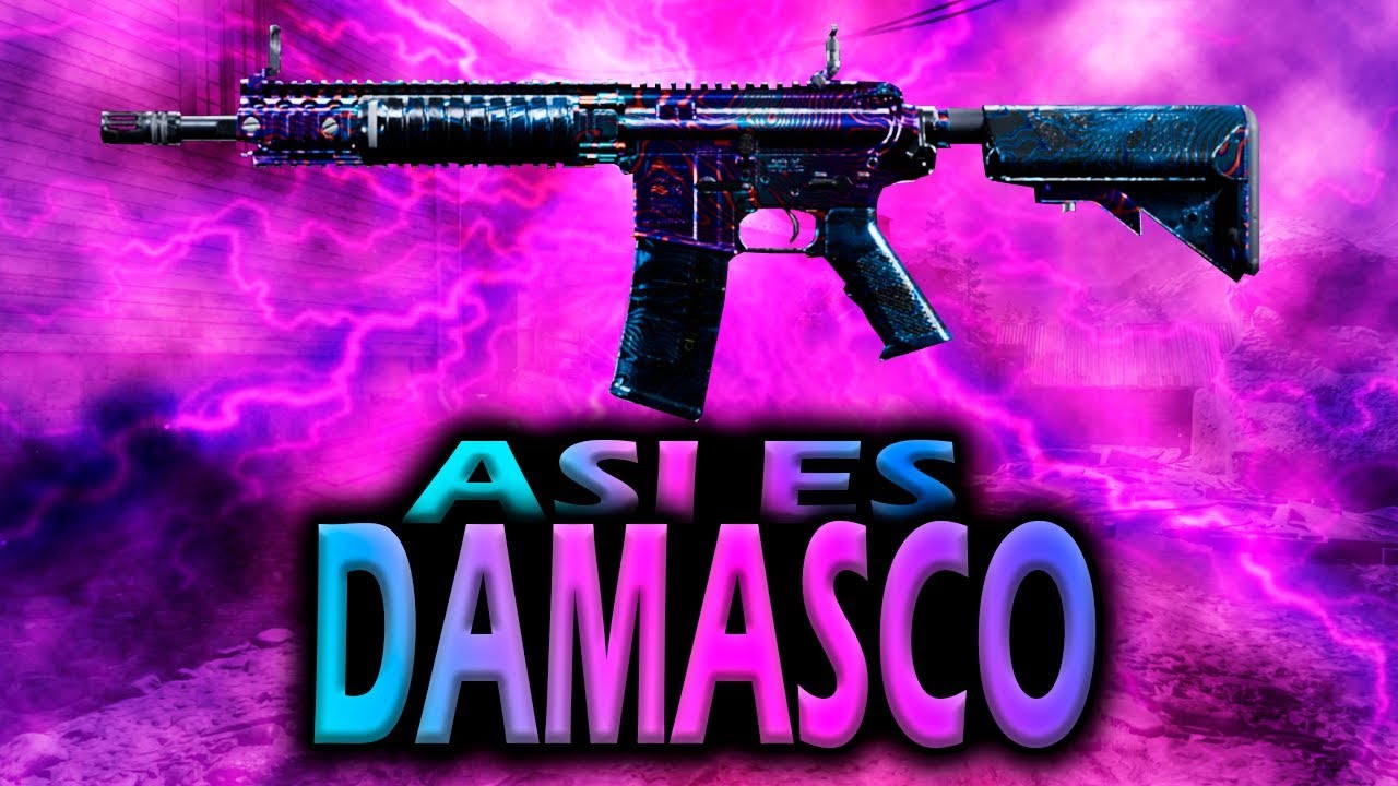 ASÍ ES EL CAMUFLAJE "DAMASCO" | MODERN WARFARE | - YouTube