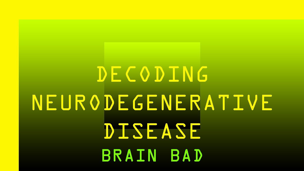 Decoding Neurodegenerative Diseases - YouTube