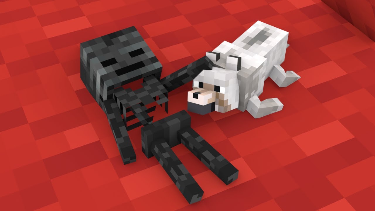 Baby Wither Skeleton and Dog Life - Sad Story - Minecraft Animation ...