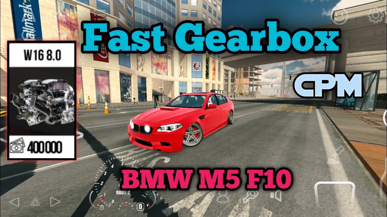 Fast Gearbox BMW M5 F10 " setting ⚙️ CPM Modified Car 🚗 || Car Parking ...