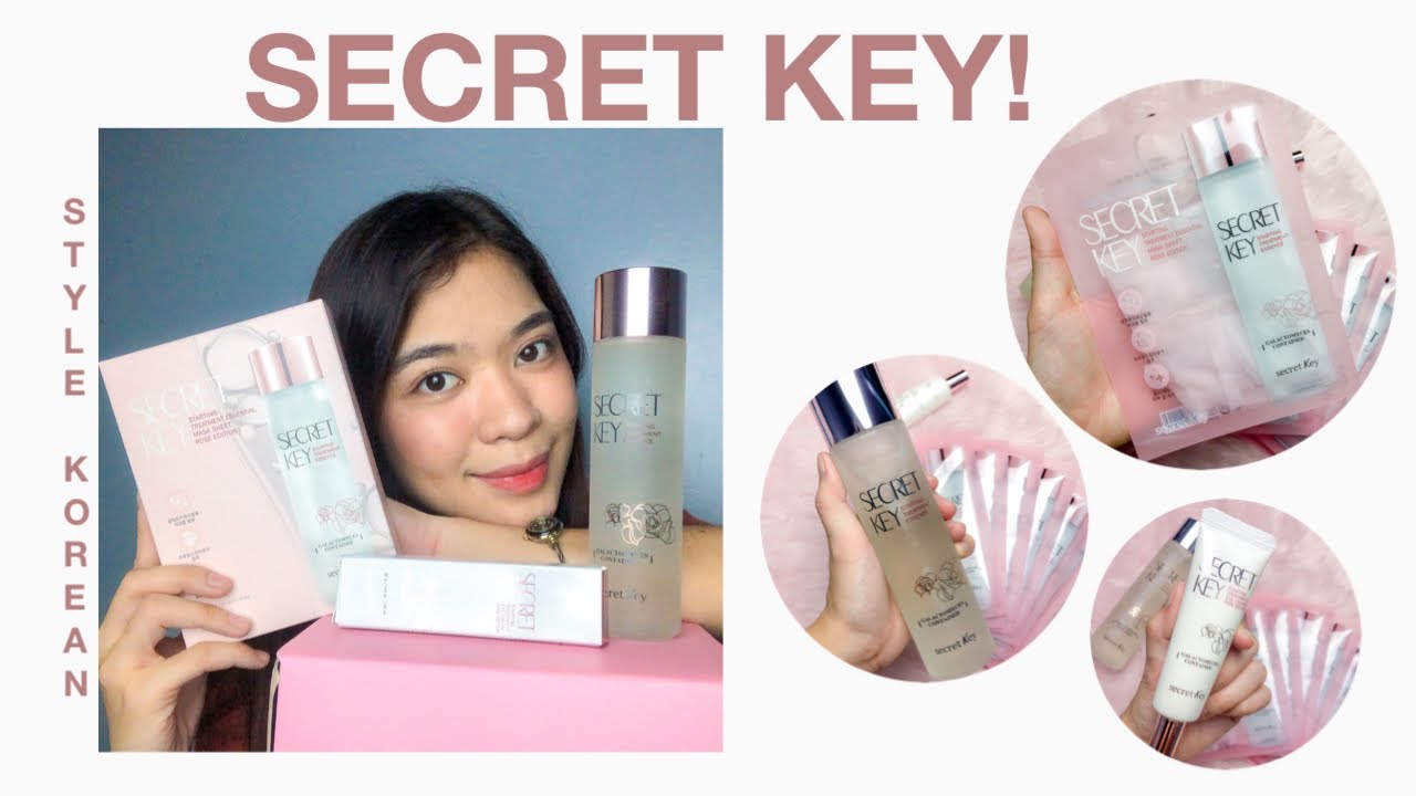 Secret key Unboxing | STYLE KOREAN - YouTube
