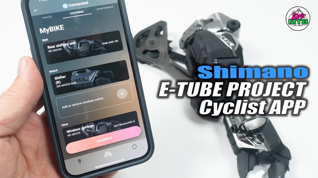 Shimano Di2 MTB - E-TUBE Project App for MTB Configuration, XTR, XT ...