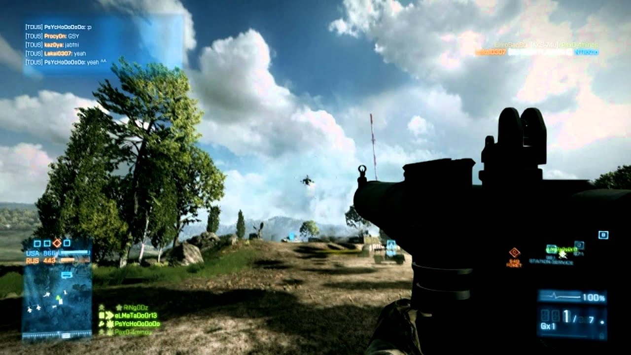Battlefield 3 : ANTI AIR WAREFARE ( rpg + tank ) HD 1080 - YouTube