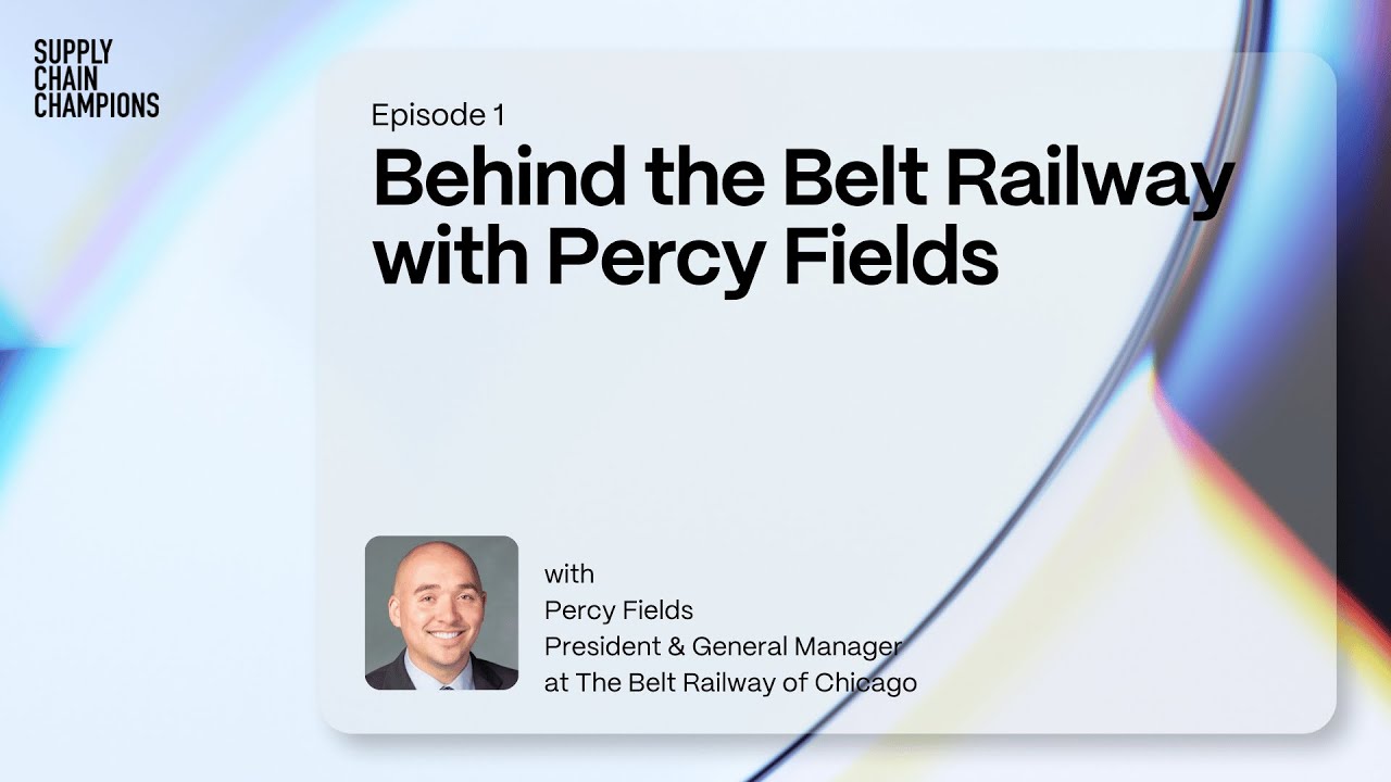 Behind the Belt Railway with Percy Fields | Supply Chain Champions ...
