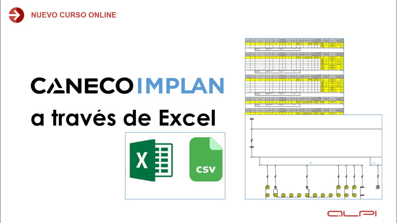 Curso online Caneco Implantation a través de Excel - YouTube
