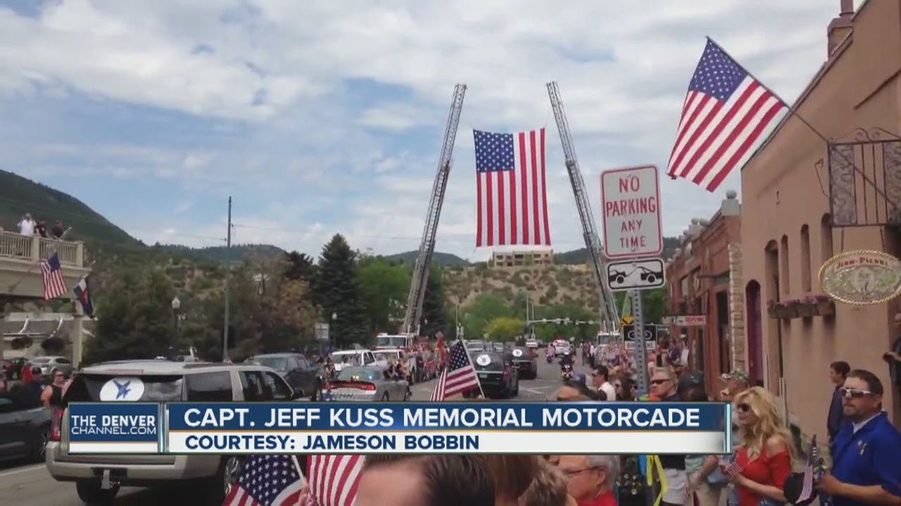 Blue Angels pilot Capt. Jeff Kuss buried in Durango - YouTube