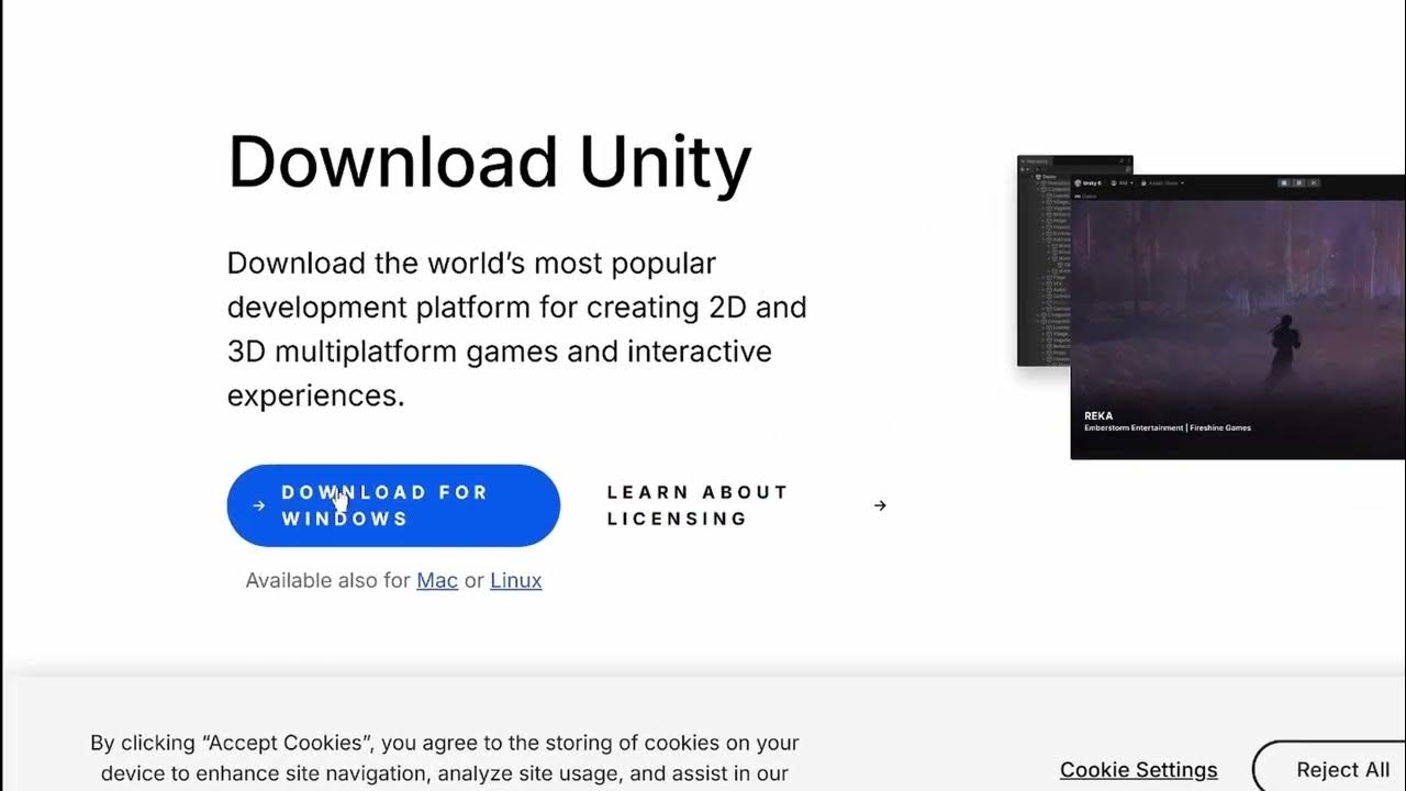 UNITY TUTORIAL (INSTALLATION) | DAY 1| GENESIS 2K25 | APEX MLRIT - YouTube