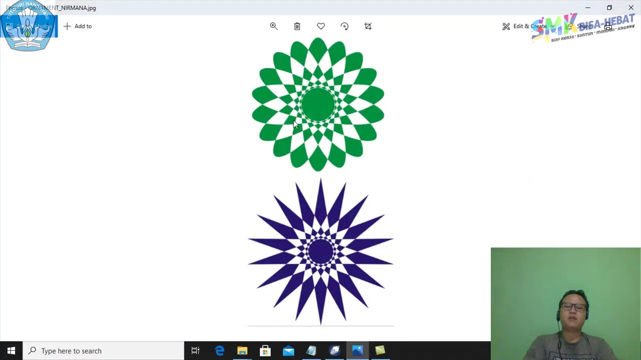 MEMBUAT ORNAMENT NIRMANA DI APLIKASI CORELDRAW X12 ARIEF DWI GLADIYANTO ...