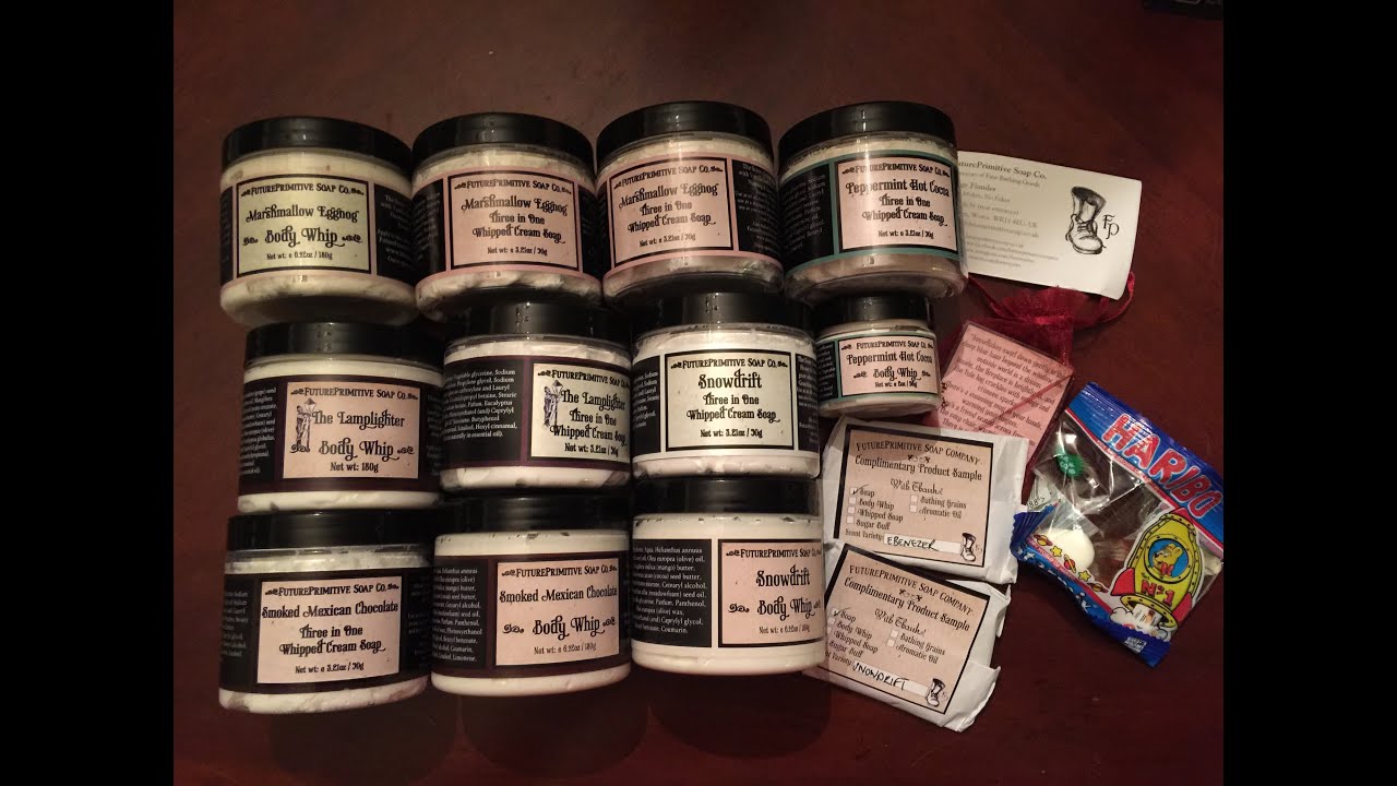 Future Primitive Soaps Yule 2014 Part 1 Haul - unboxing, first sniffs ...