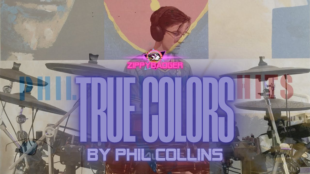 True Colors | Phil Collins Drum Cover - YouTube
