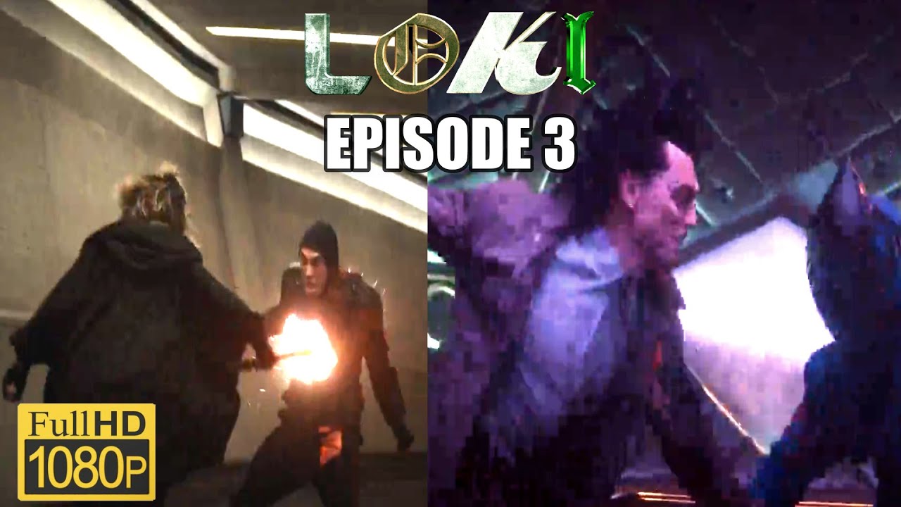All fight scenes | Loki Episode 3 - YouTube