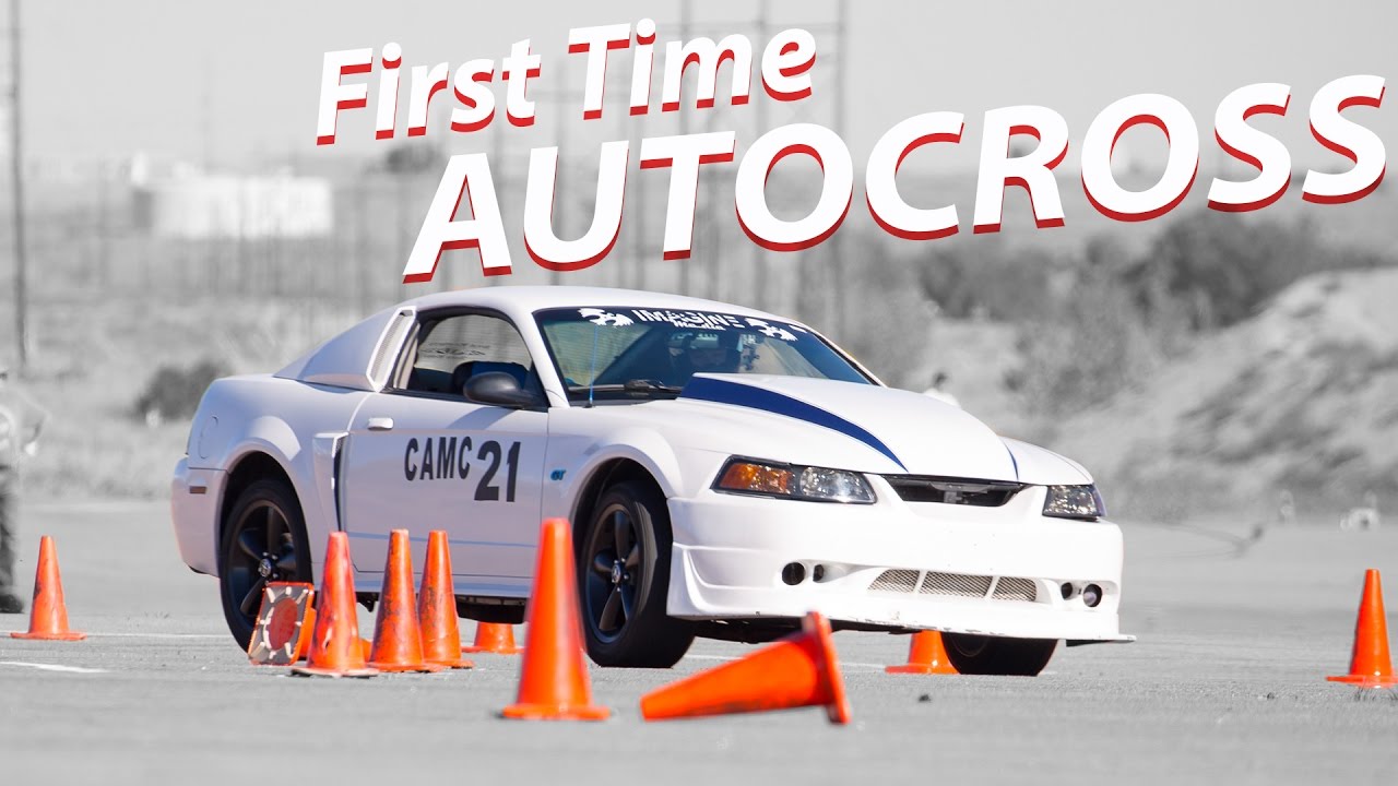 HOW TO AUTOCROSS-ish || First time Autocross - YouTube