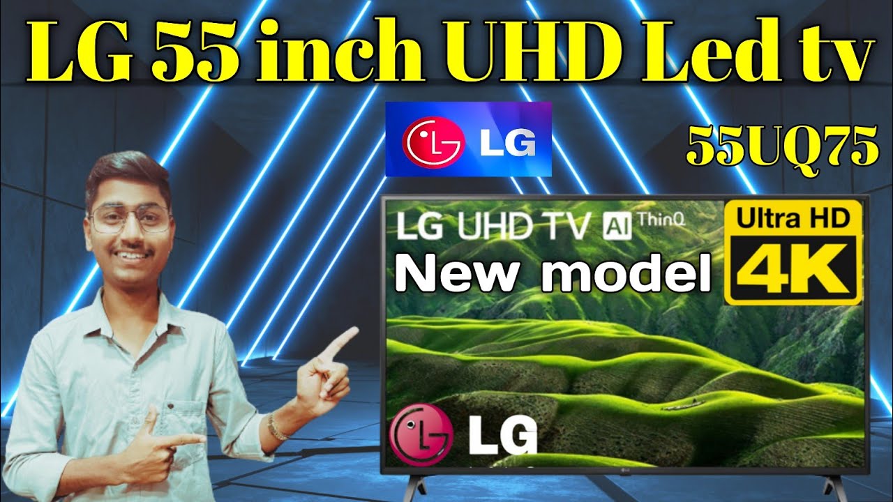 LG UQ7550 Tv new model ⚡Best 4k led tv in india ⚡LG UQ7550PSF tv ⚡55 ...