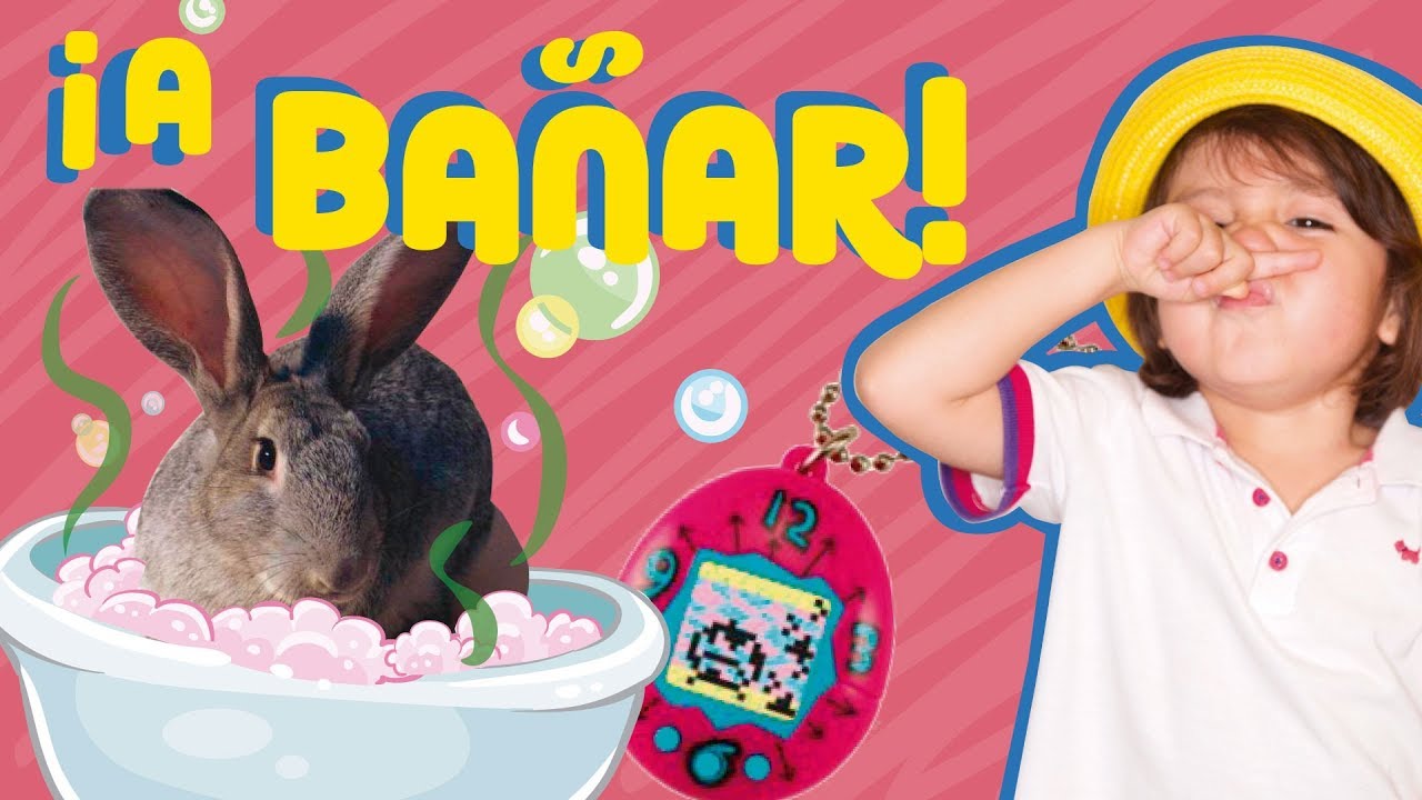 BAÑO A "FRIOLIN" MI MASCOTA / TAMAGOTCHI CHIBI BANDAI - YouTube
