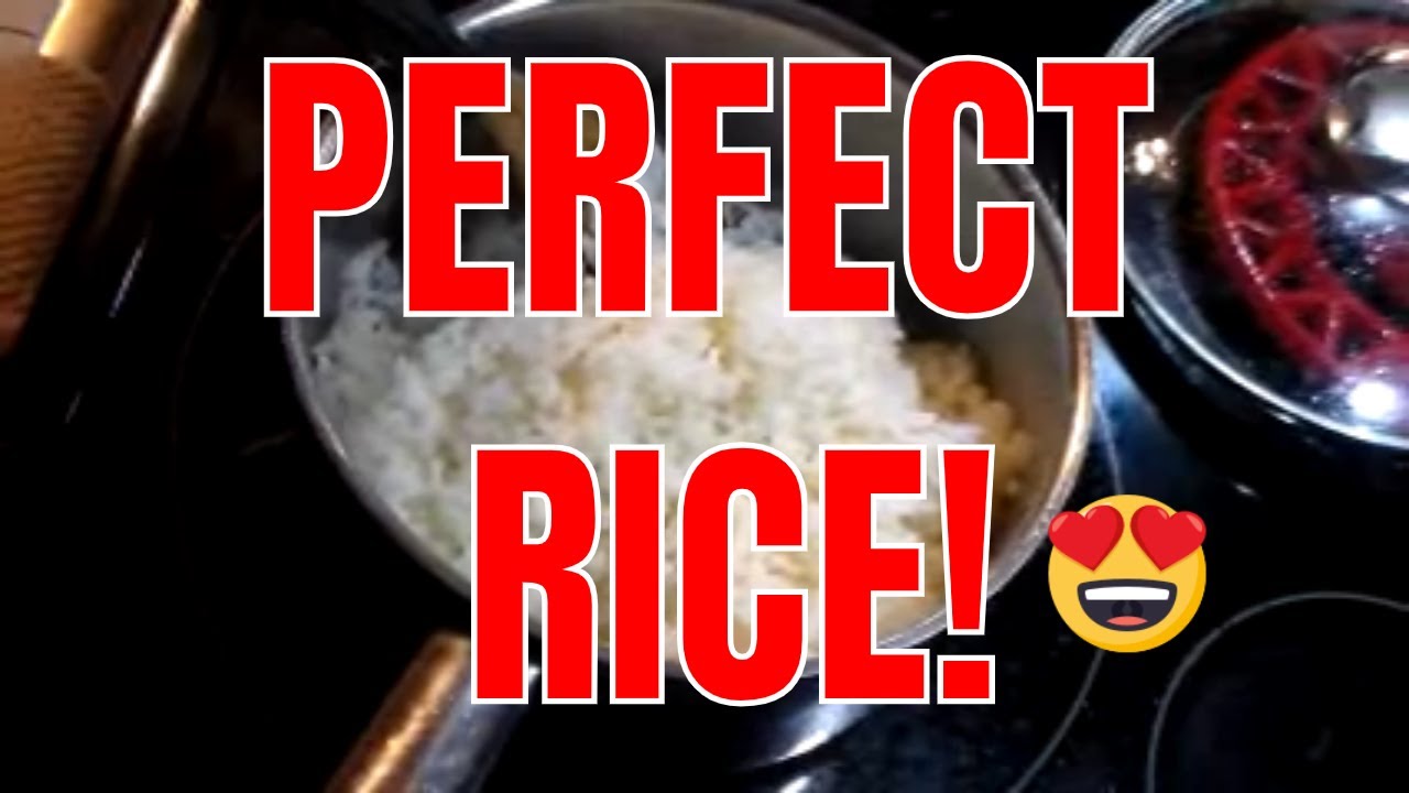 How to Cook The Perfect Rice - YouTube