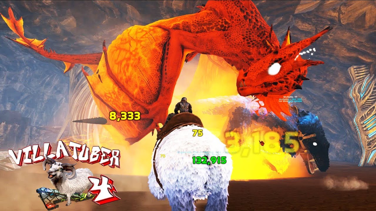 JEFE FINAL! LA GRAN BATALLA 1º ARENA! - VillaTuber4 #37 - ARK: Survival ...