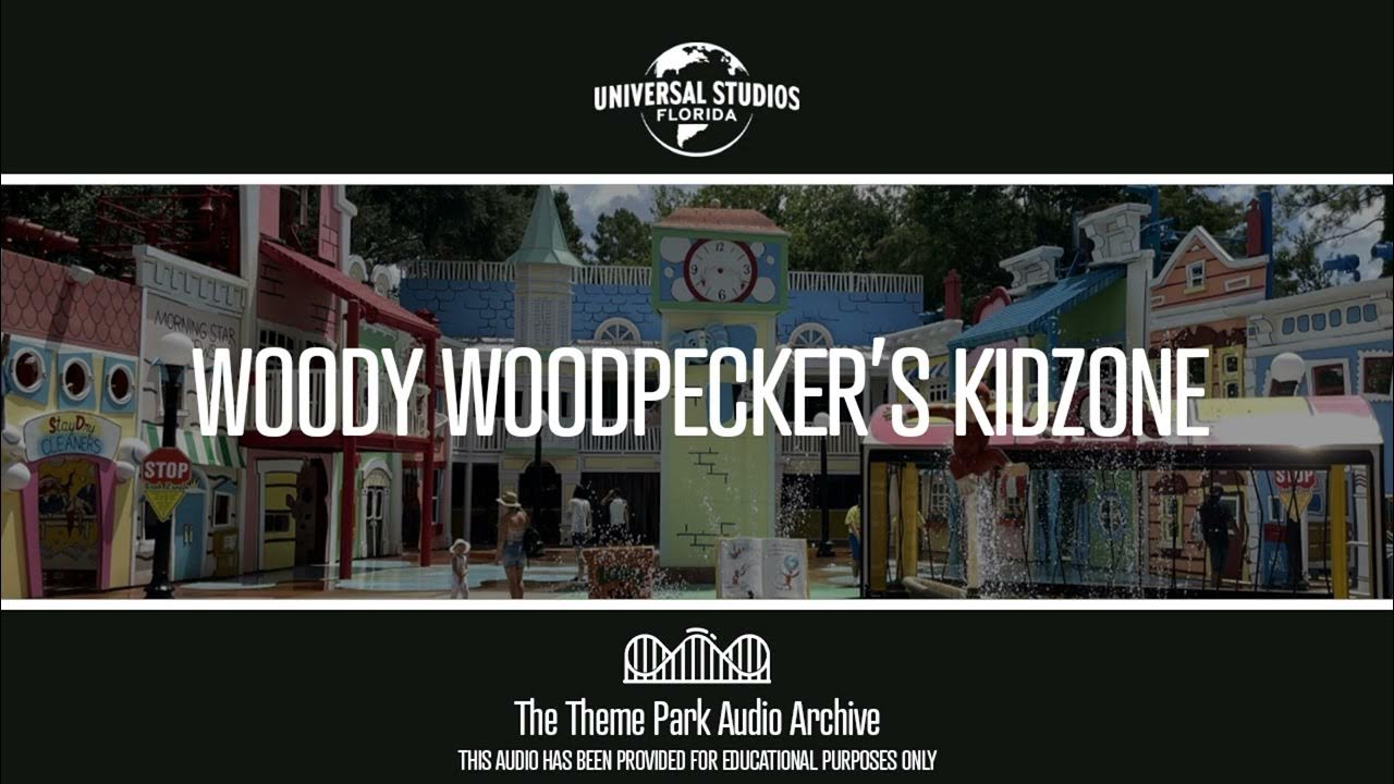 Woody Woodpecker's Kidzone | Universal Studios Florida - YouTube