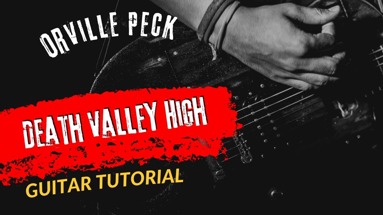Guitar Tutorial Orville Peck Death Valley High - YouTube