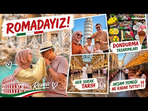 ROMADAYIZ! / DONDURMA TASARIMLARI / AKŞAM YEMEĞİ NE KADAR TUTTU?