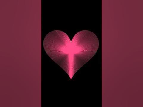 Stunning heart shape-python #python #ytshorts #coding #turtle #programming #shorts #ytshorts # ...