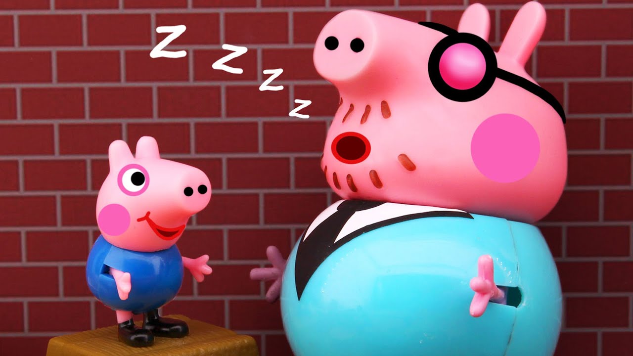 Hide and Seek with Daddy Pig, racing car, Home with Grandpa, painters ...