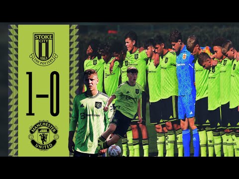 Amir Ibragimov(14) & Jayce Fitzgerald(15) make U18 debuts! | STOKE CITY U18 1-0 MU U18 ...