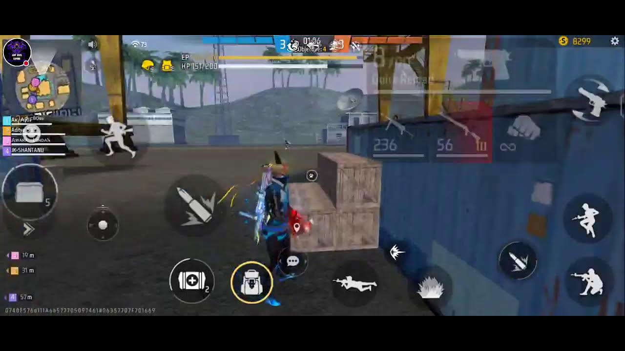 Free Fire Class Squad Ranked Match Master Push \ Free Fire Class Squad ...