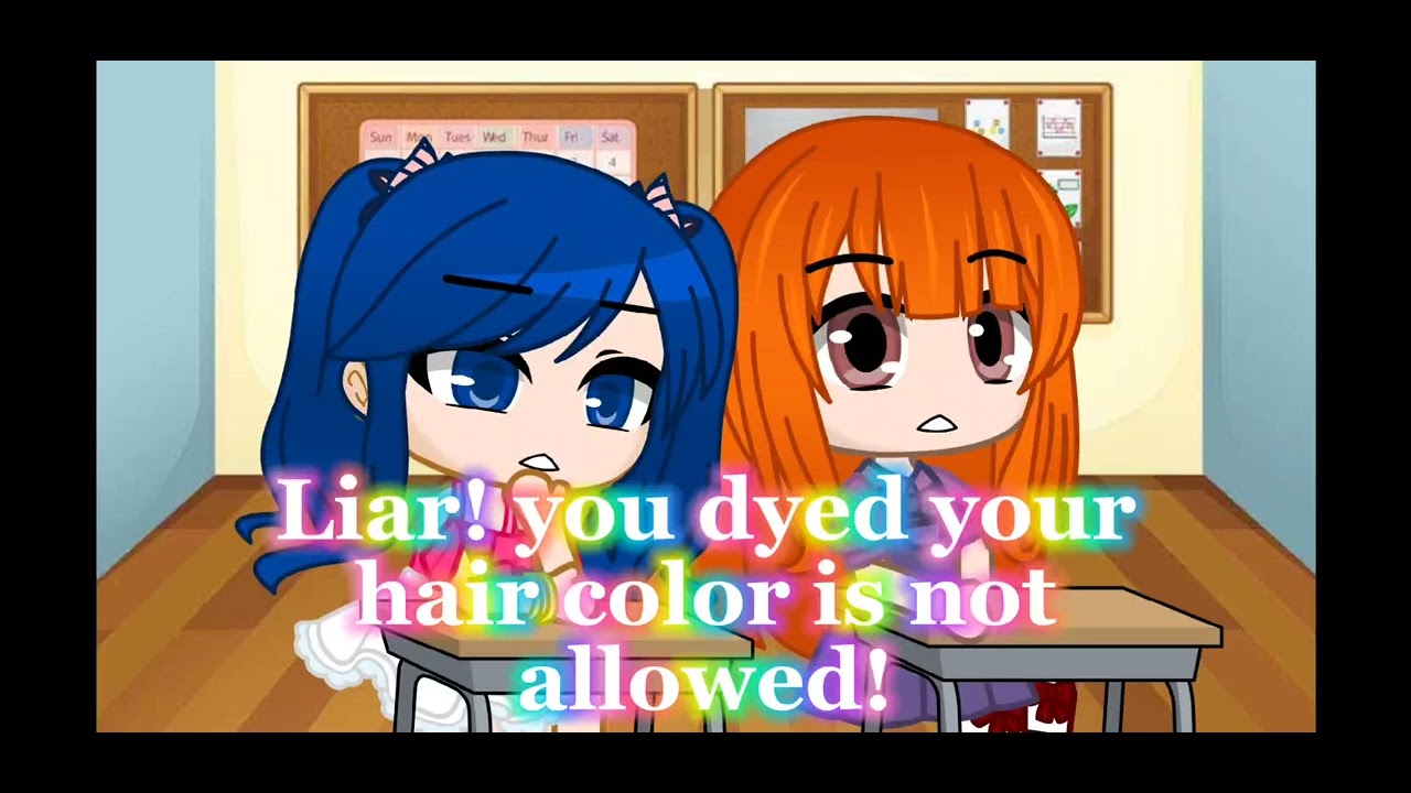 Natural hair color|meme| miraculous ladybug| MLB gacha - YouTube