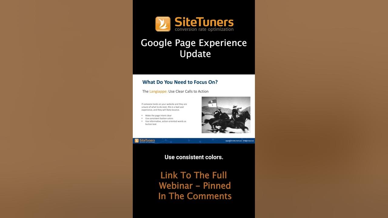 Google Page Experience Update - Clear CTAs #shorts - YouTube