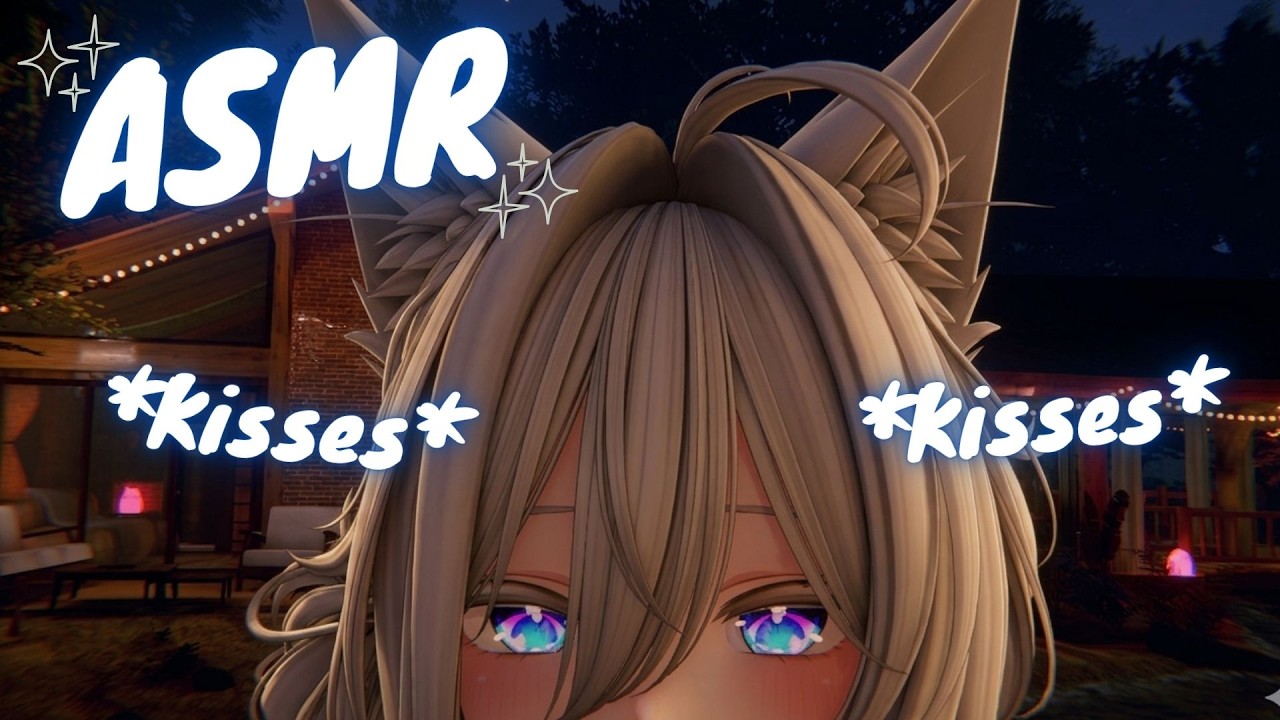 ASMR Girlfriend Gives You Comfort [Kisses, Ear Blowing, Sniffing] - YouTube