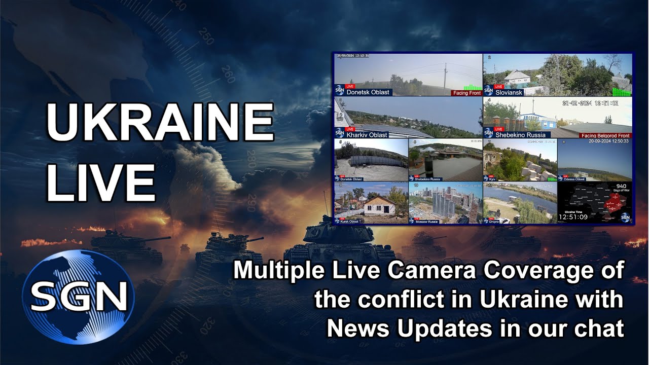 Ukraine Live - 24/7 Multiple Live Camera coverage of Ukraine with News ...