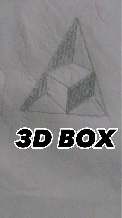 How to make 3D Box in triangle? - YouTube