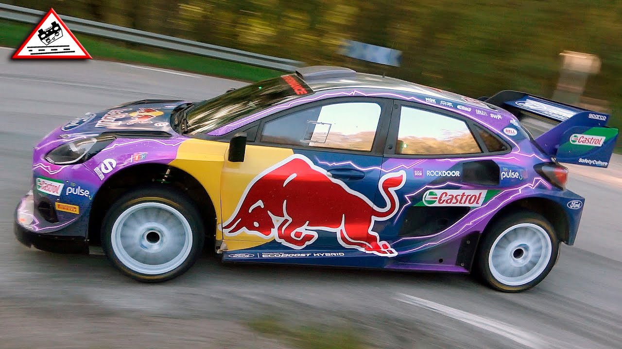 Tarmac Test Day | Craig Breen | Ford Puma Rally1 Hybrid | Pre RallyRACC ...