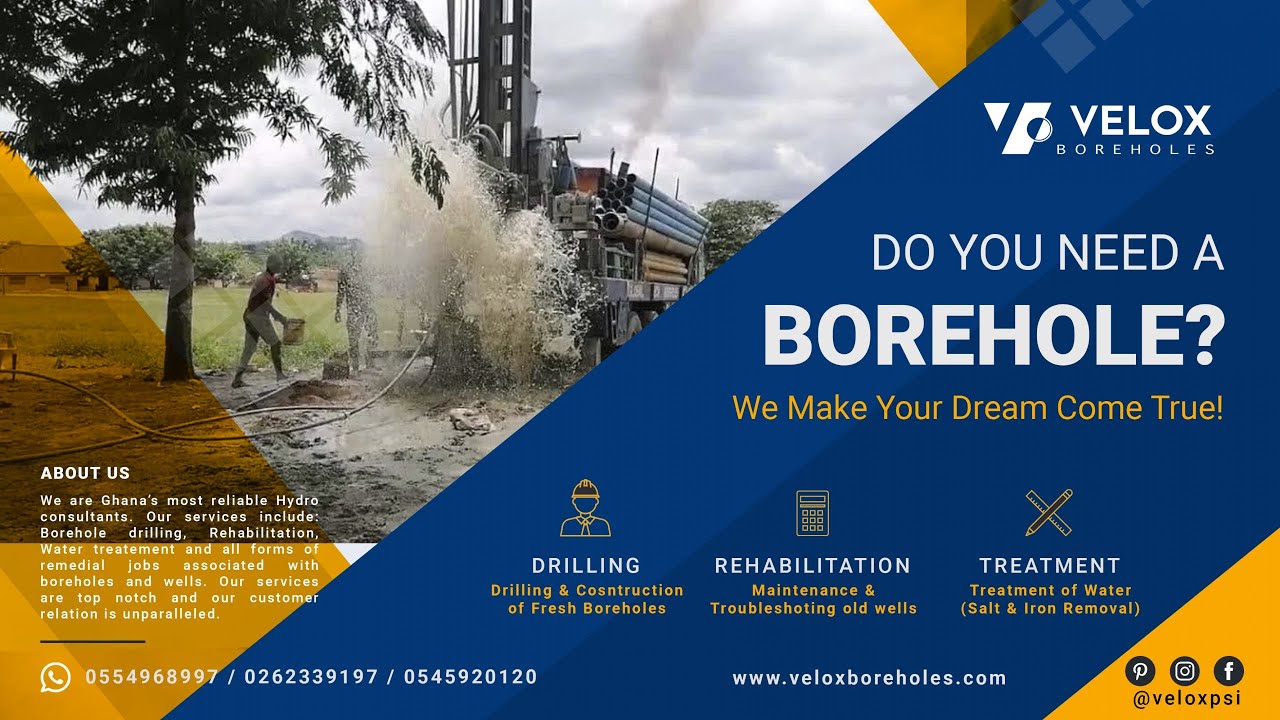 Velox Boreholes: Water for Life! - YouTube