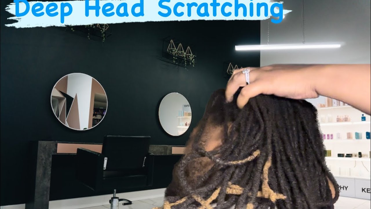 ASMR | Deep Head Scratching Dreads Edition (Real Person) - YouTube