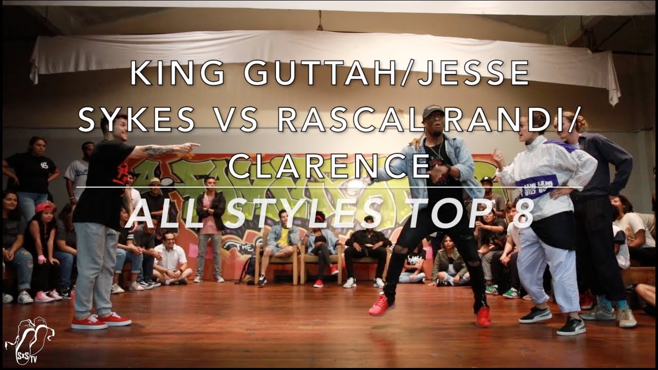 King Guttah/Jesse Sykes vs Rascal Randi/Clarence | All Styles Top 8 ...